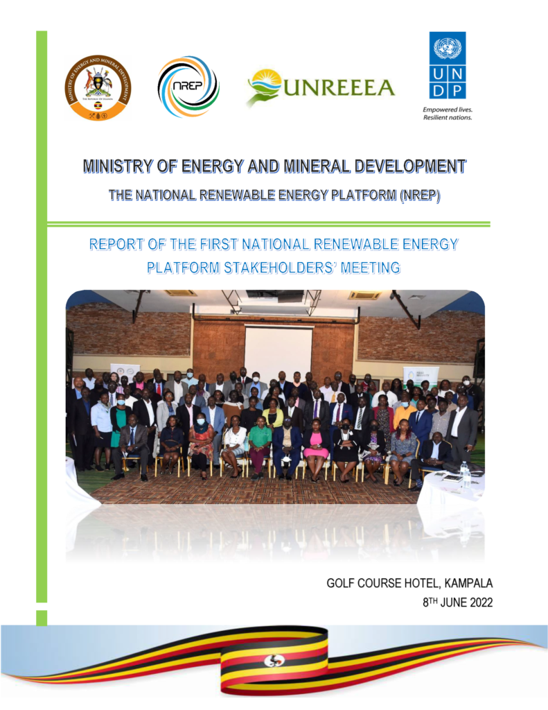 Report Of The First National Renewable Energy Platform Stakeholders’ Meeting – nrep